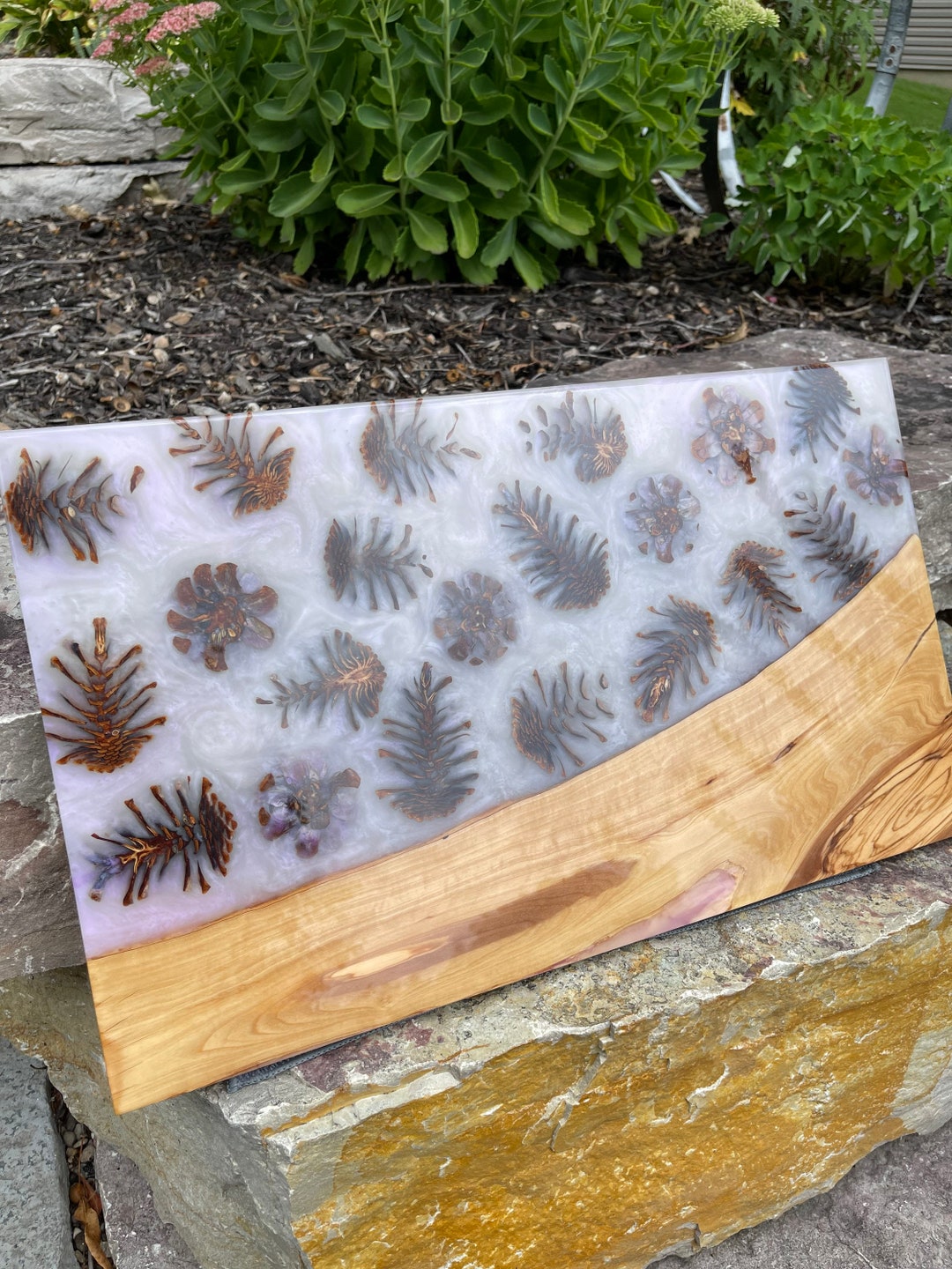 Pine Cone Serving Board - Etsy