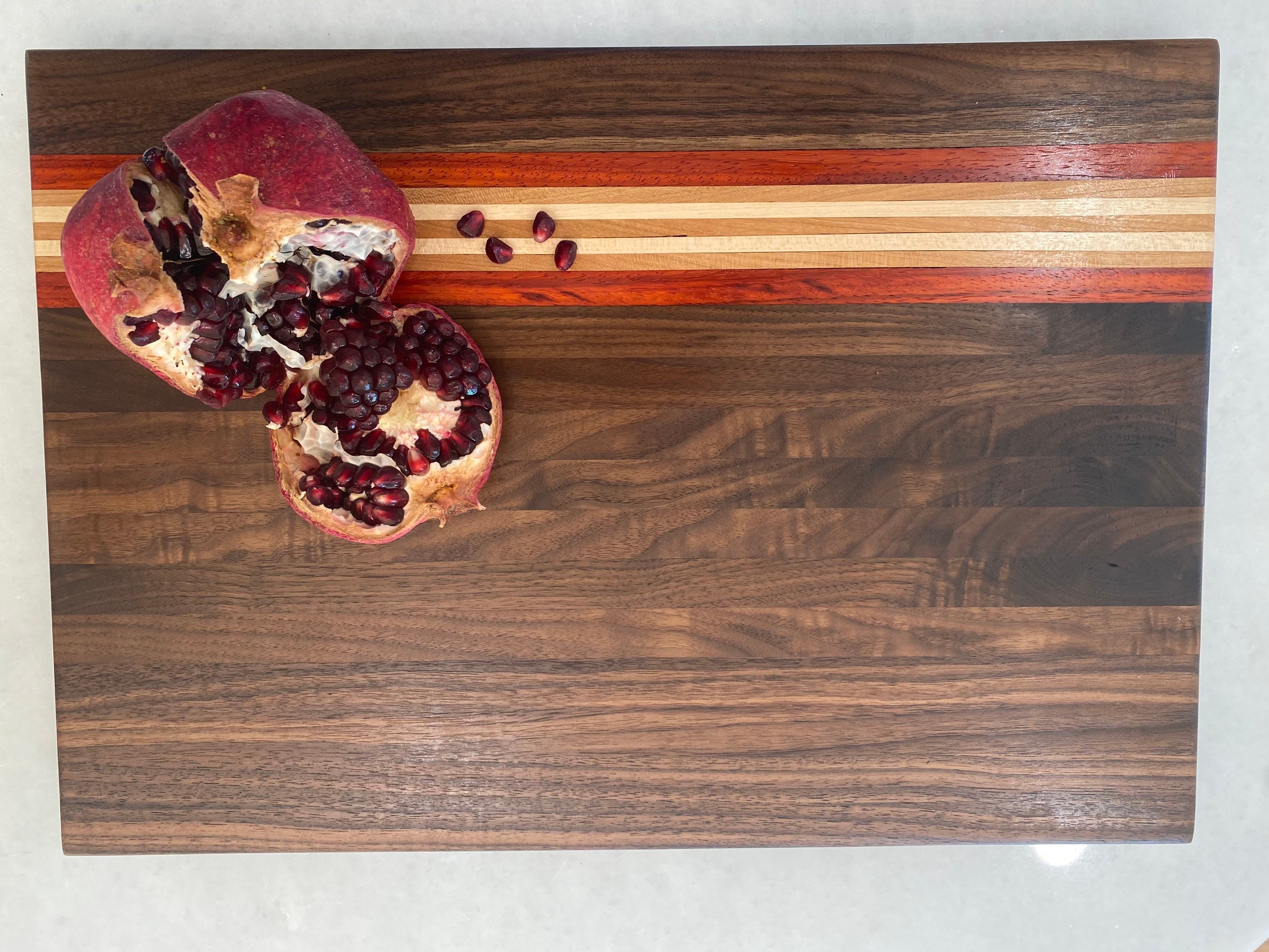 Handmade Heirloom Exotic Wood Cutting Board - Etsy