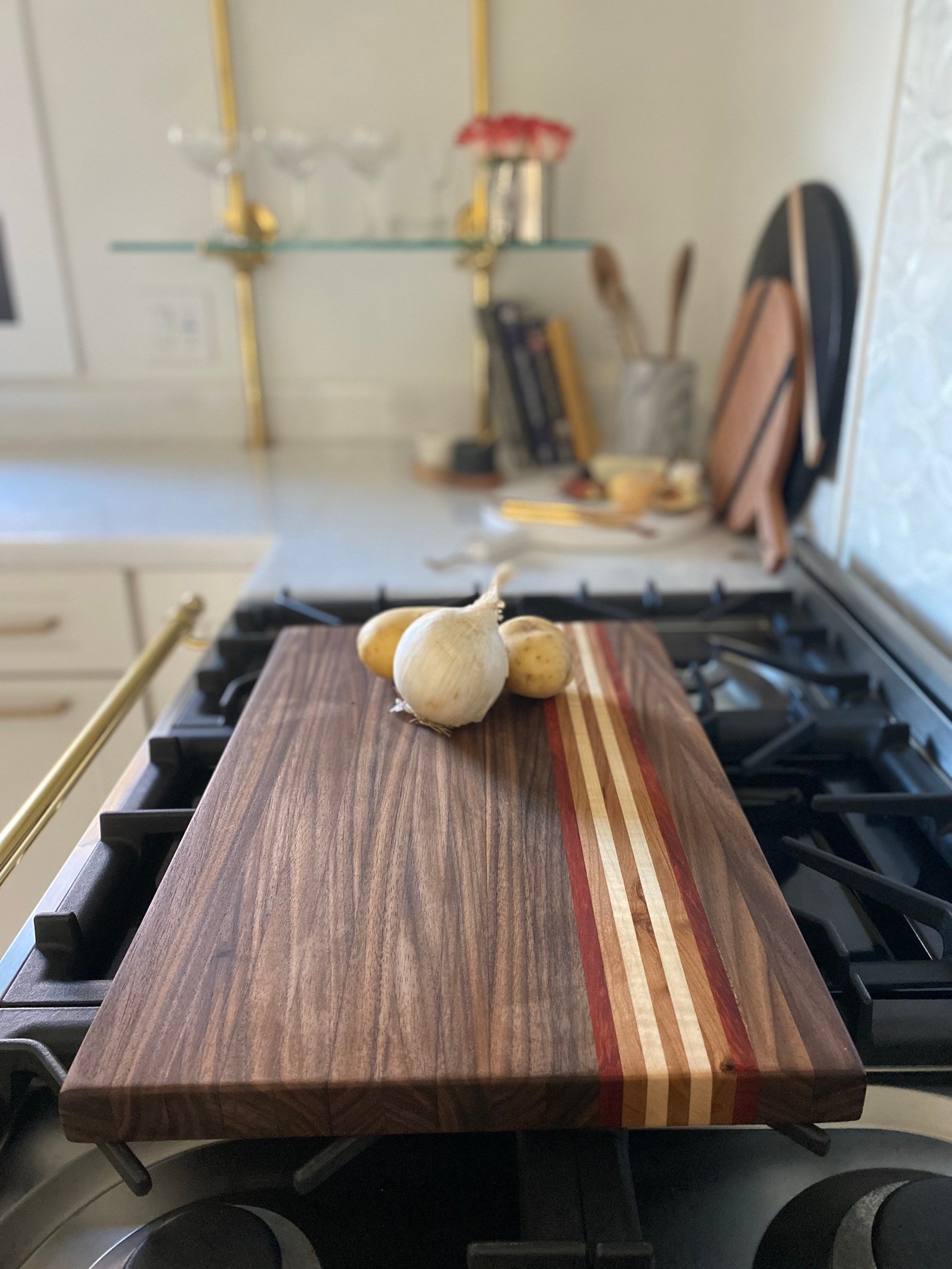 Handmade Heirloom Exotic Wood Cutting Board - Etsy