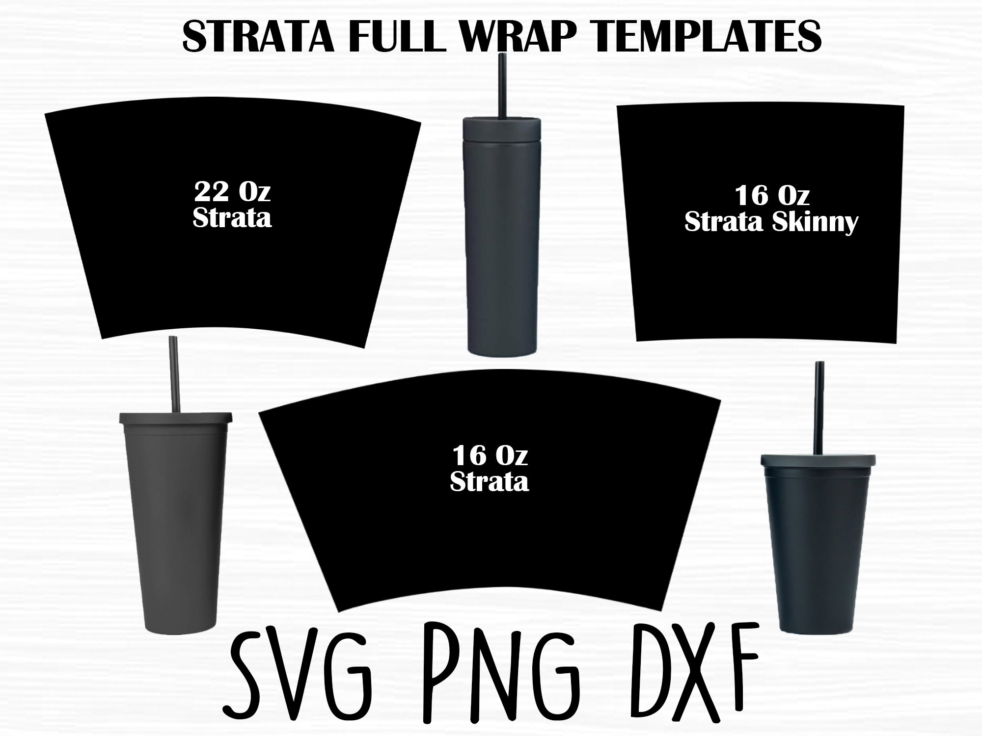 Clip Art Strata Tumbler Template Svg 160z 22oz 24oz Full Wrap Tumblers 
