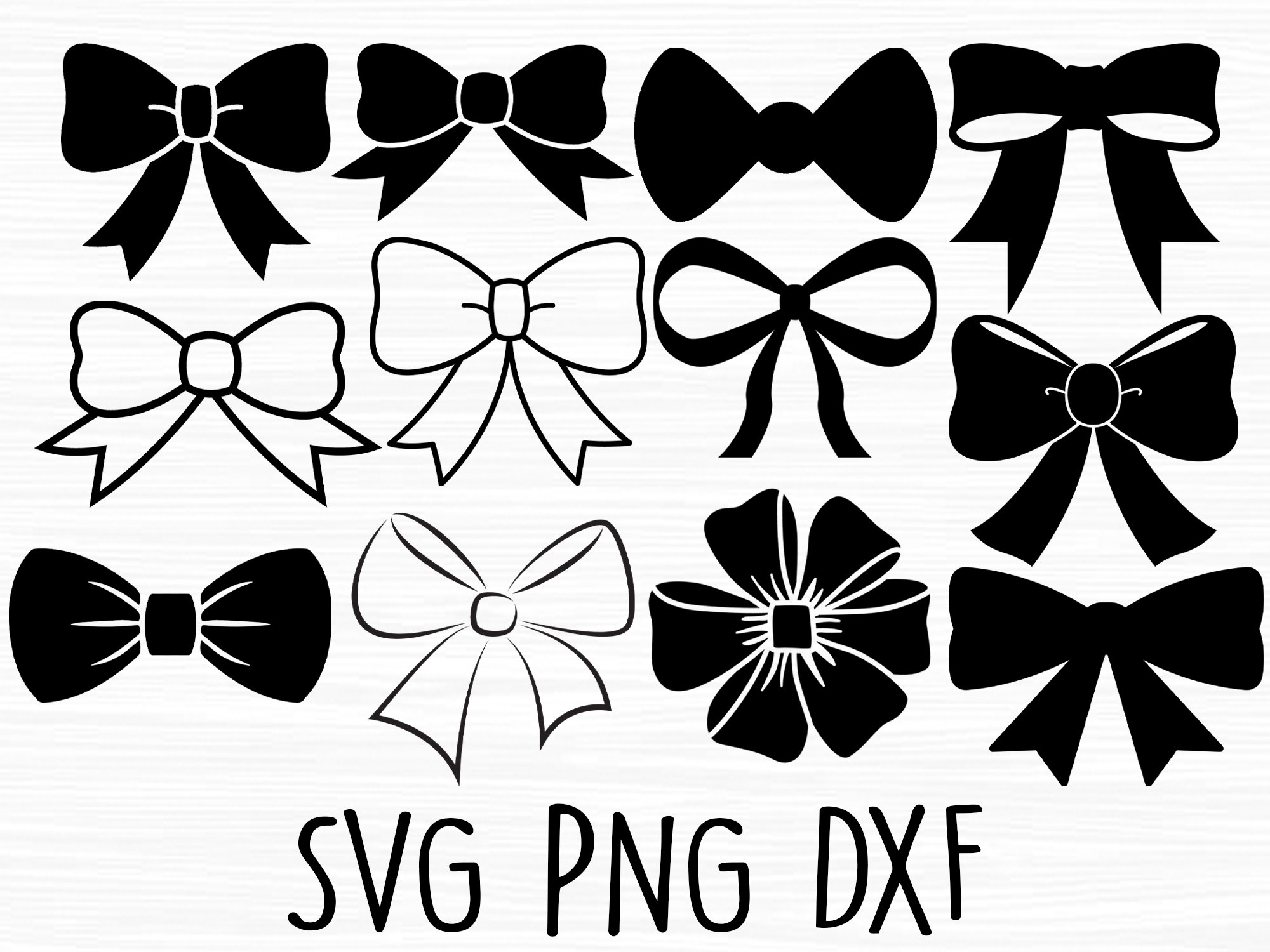 Hair Bow Svg Bow Tie Svgbow Svg File Bows Svg Clipart Bow Etsy Porn