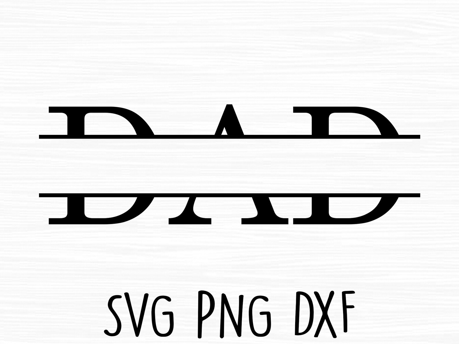 Dad Monogram Svg Fathers Day Svg Dad Svg Father Svg Daddy - Etsy