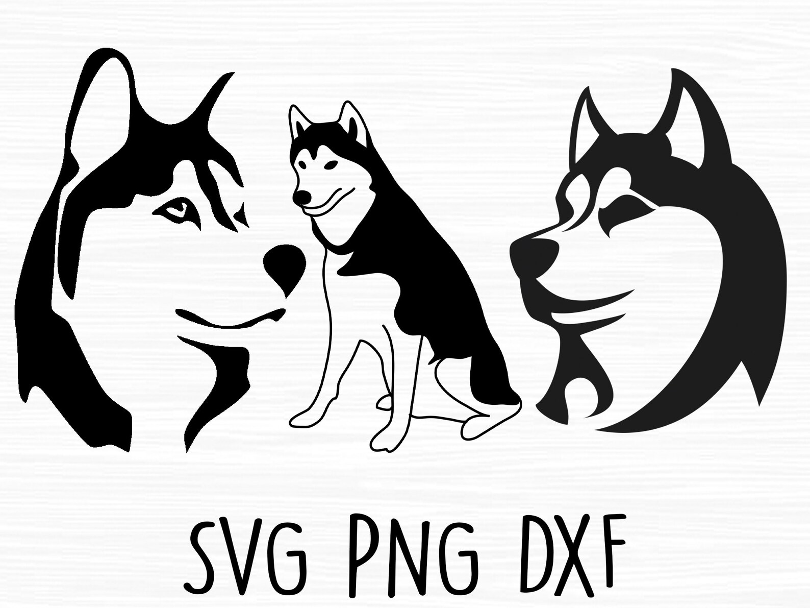 Husky Svg Siberian Husky Dog Svg Dog Svg Husky Dog Svg | Etsy