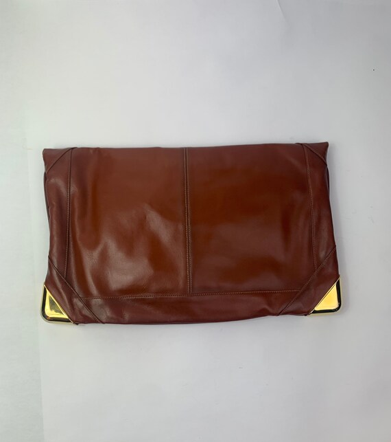 Vintage Lou Taylor Envelope Clutch - Gem