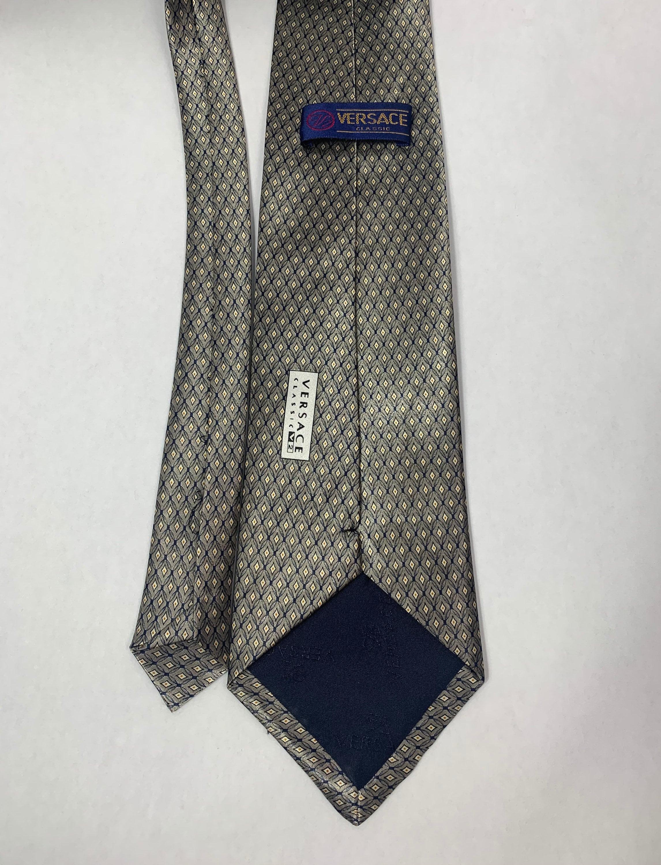Vintage Versace Classic V2 Necktie, Designer Necktie, Handmade Tie - Etsy