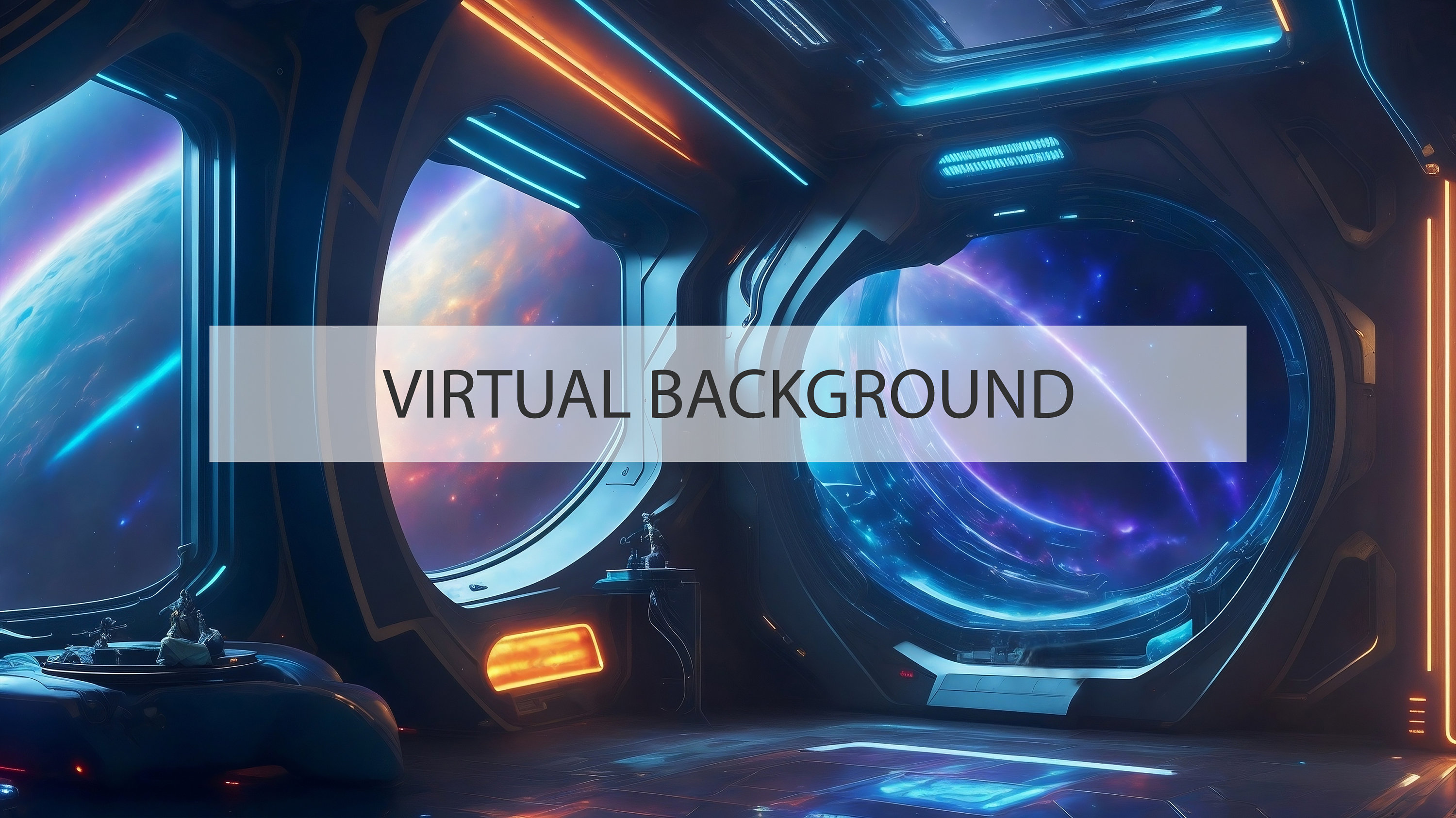 Virtual Backgrounds Space Office Background Backdrop - Etsy