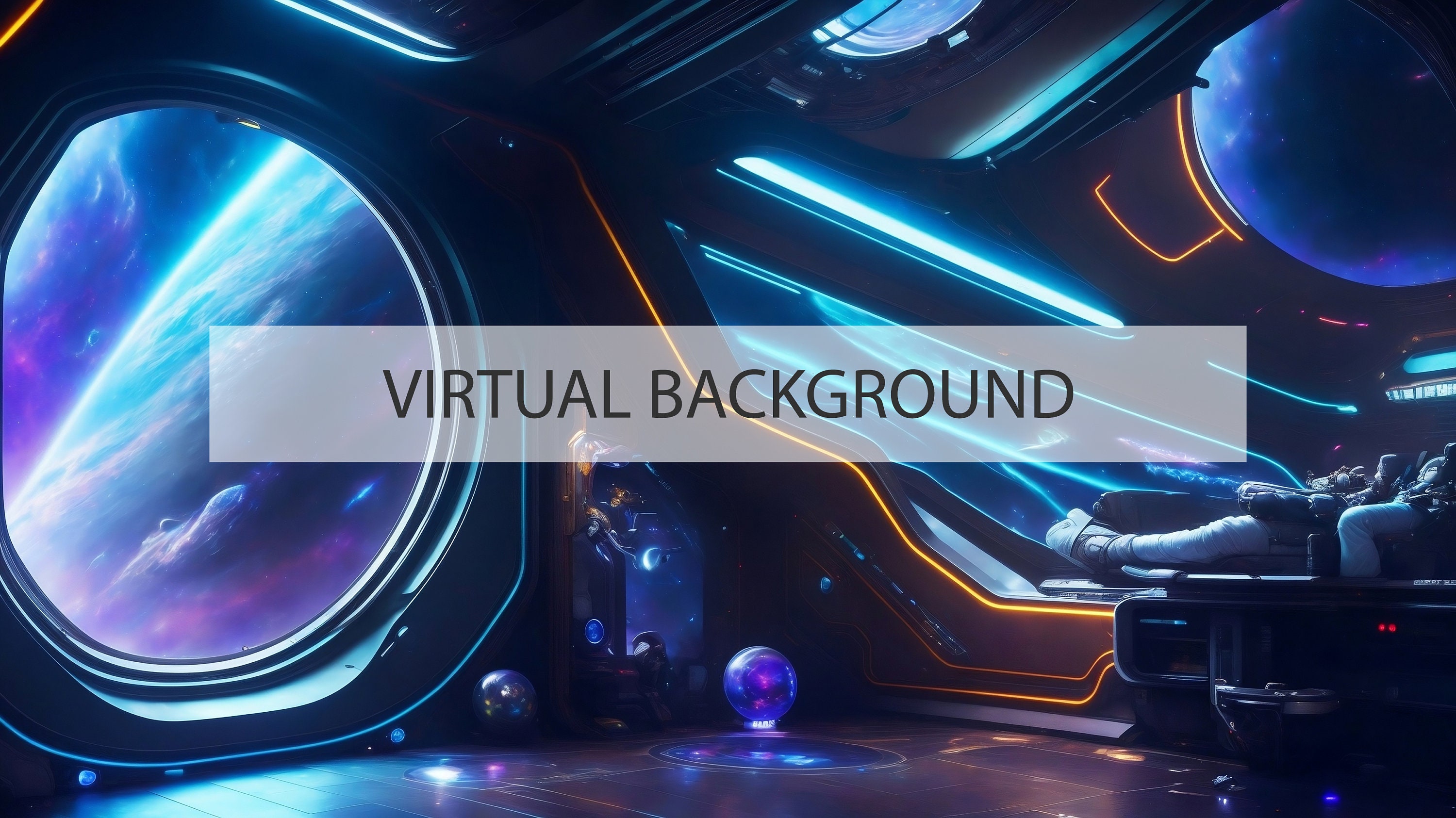 Virtual Backgrounds Space Office Background Backdrop - Etsy