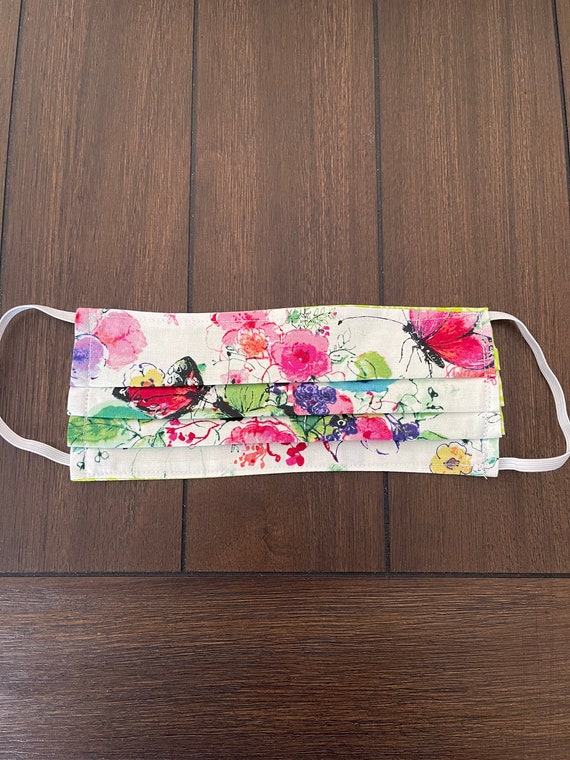 Butterfly Design Mask | Etsy