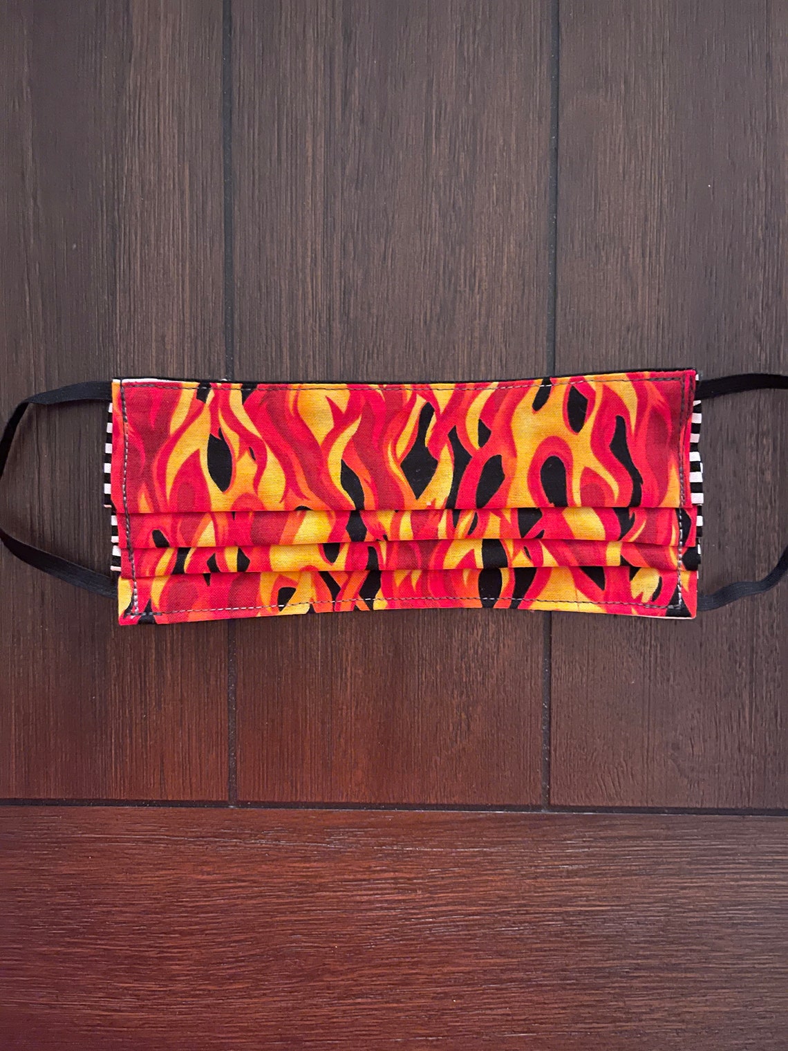 Flame Design Child Mask - Etsy