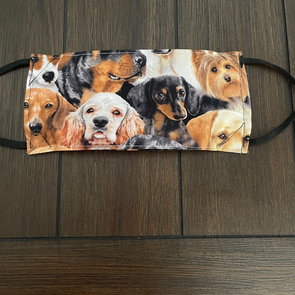 Cocker Spaniel Face Mask - Etsy