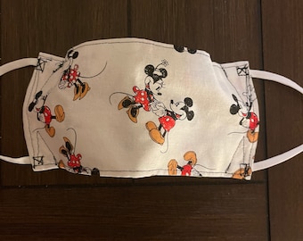 Minnie Peeking Glows in the Dark Mask Minnie Halloween - Etsy