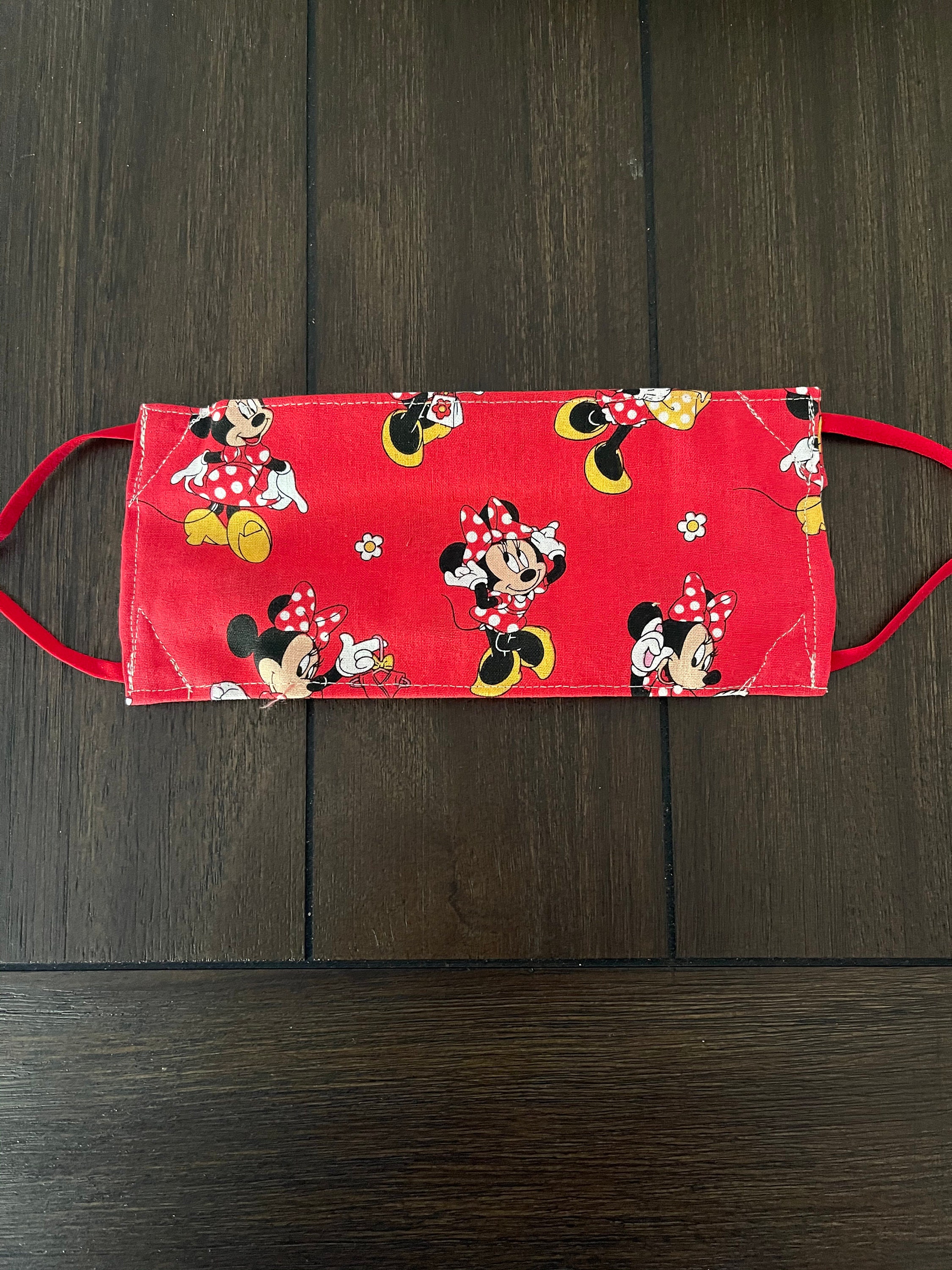 Minnie Mouse Design Mask - Etsy