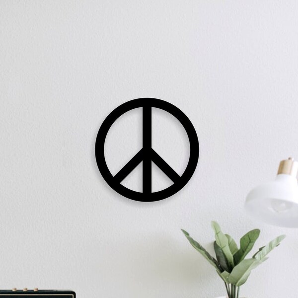 Peace Sign Wall Art - Etsy