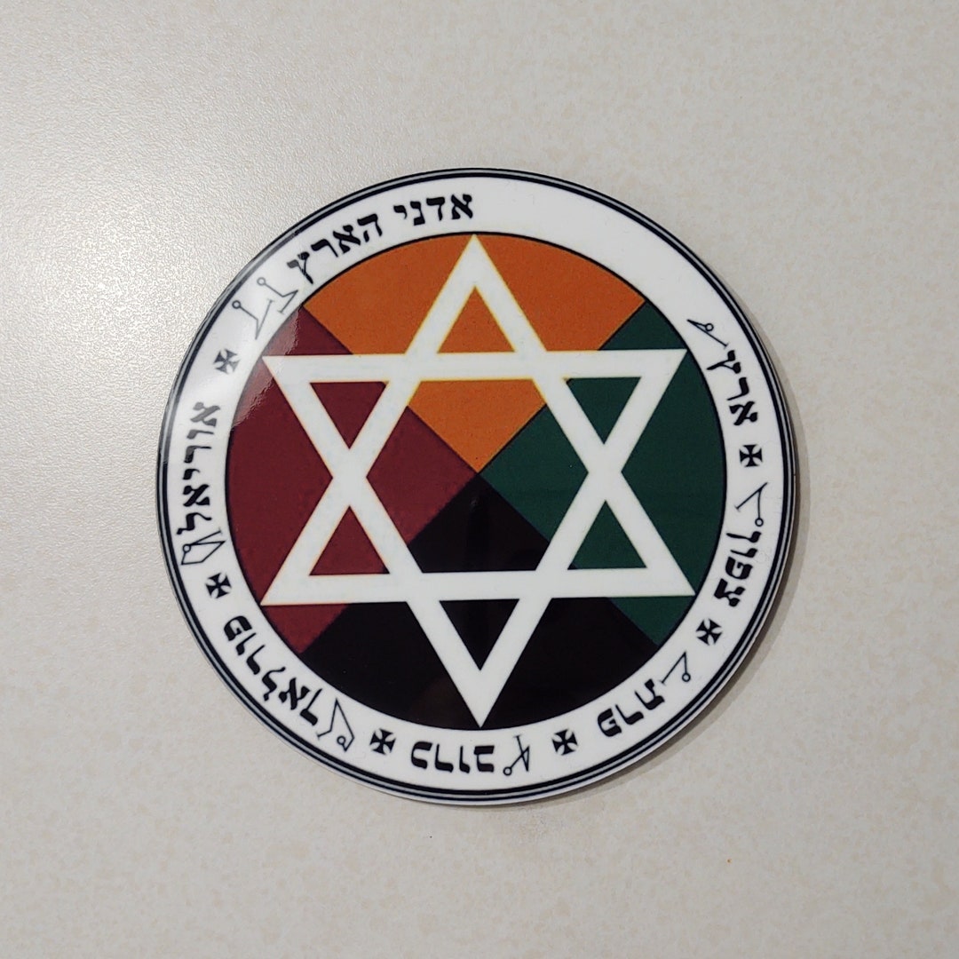 Golden Dawn Earth Pentacle - Etsy