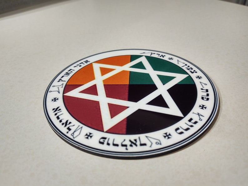 Golden Dawn Earth Pentacle - Etsy