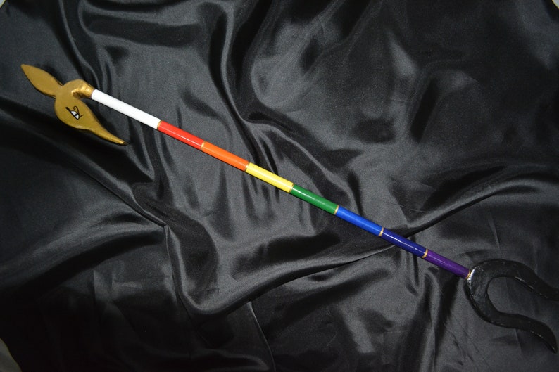 The Phoenix Wand golden Dawn | Etsy