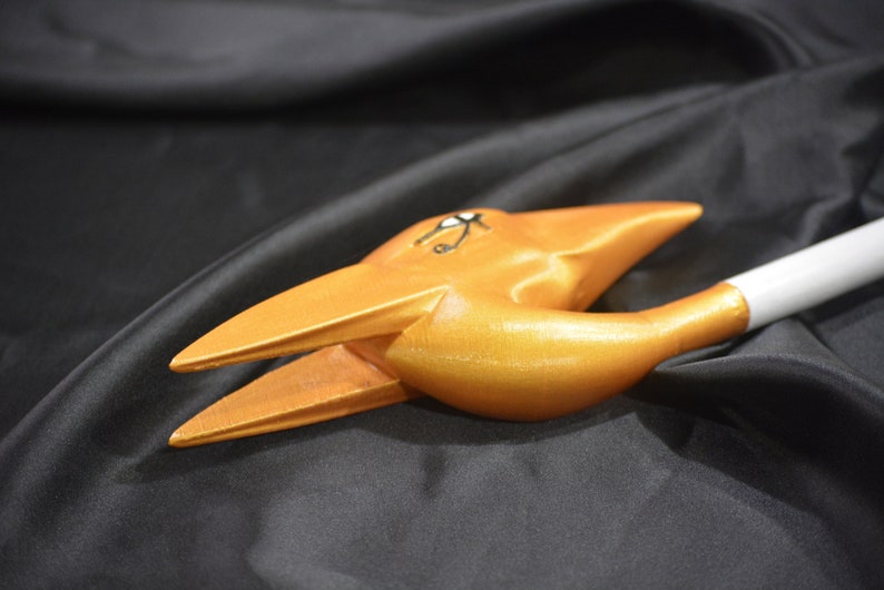 The Phoenix Wand golden Dawn - Etsy