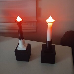 The Pillars (mini Version). Representation of the Columns of the Temple ...