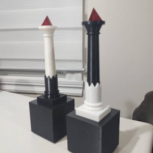 The Pillars (mini Version). Representation of the Columns of the Temple ...