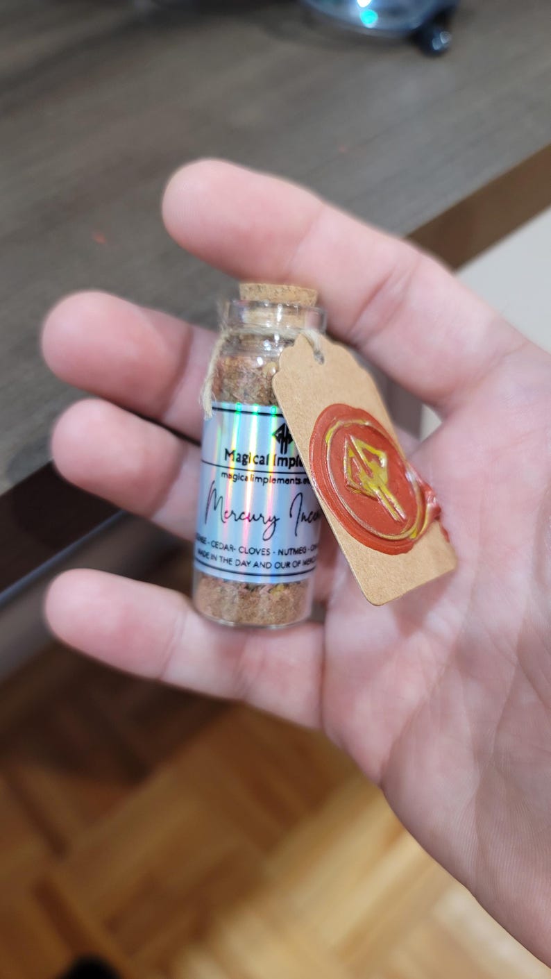 Offering Incense for Mercury Rituals. Based on Sara Mastros' Recipe - Etsy