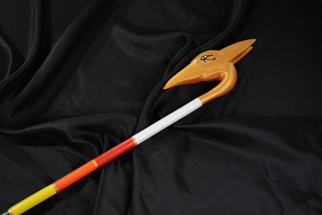 The Phoenix Wand (golden Dawn) - Etsy