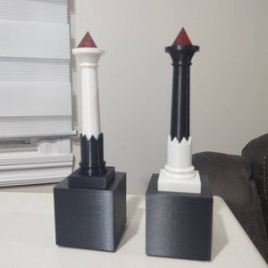 The Pillars (mini Version). Representation of the Columns of the Temple ...