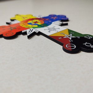 Golden Dawn Rose Cross Lamen - Etsy