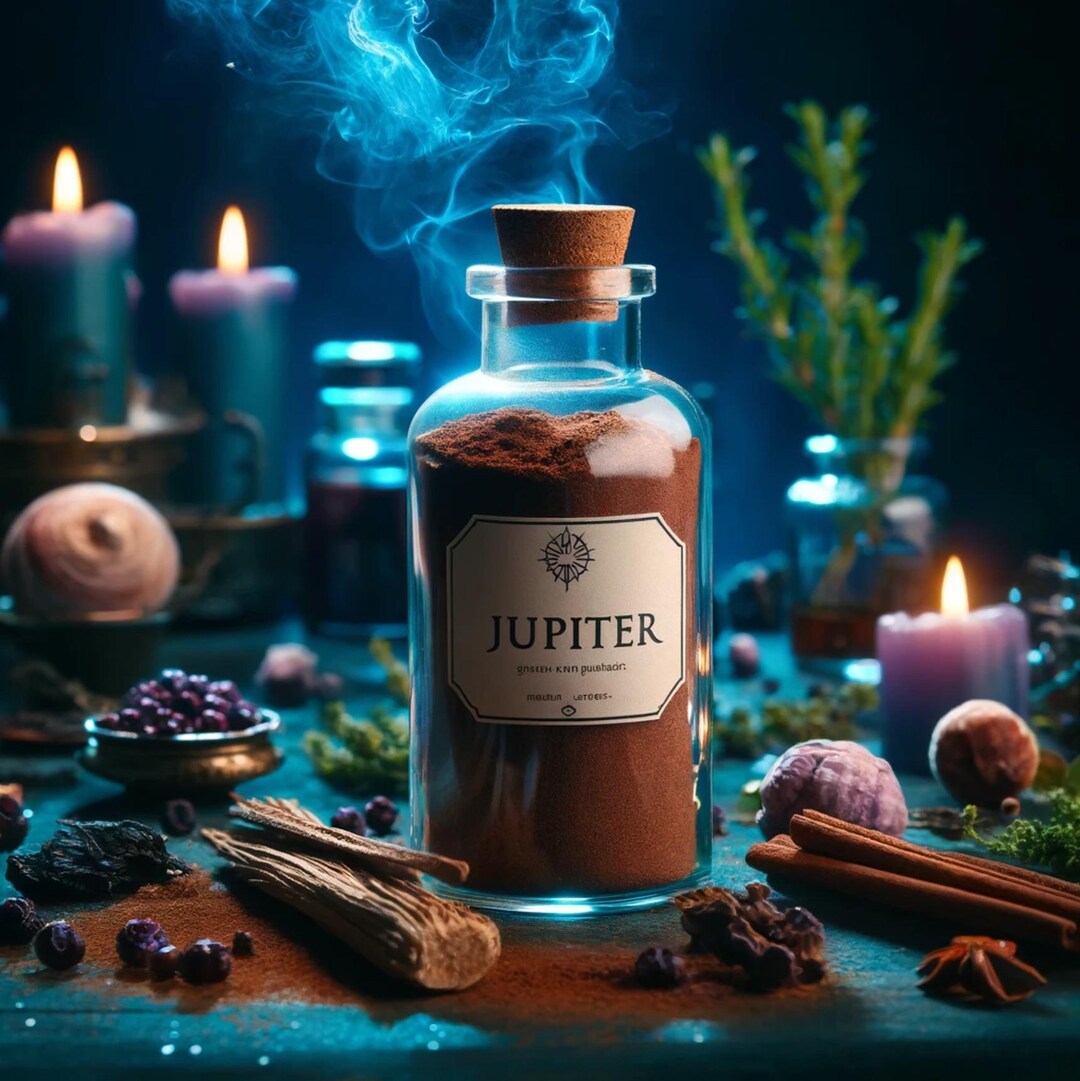 Offering Incense for Jupiter and Wealth Rituals. Based on Sara Mastros ...