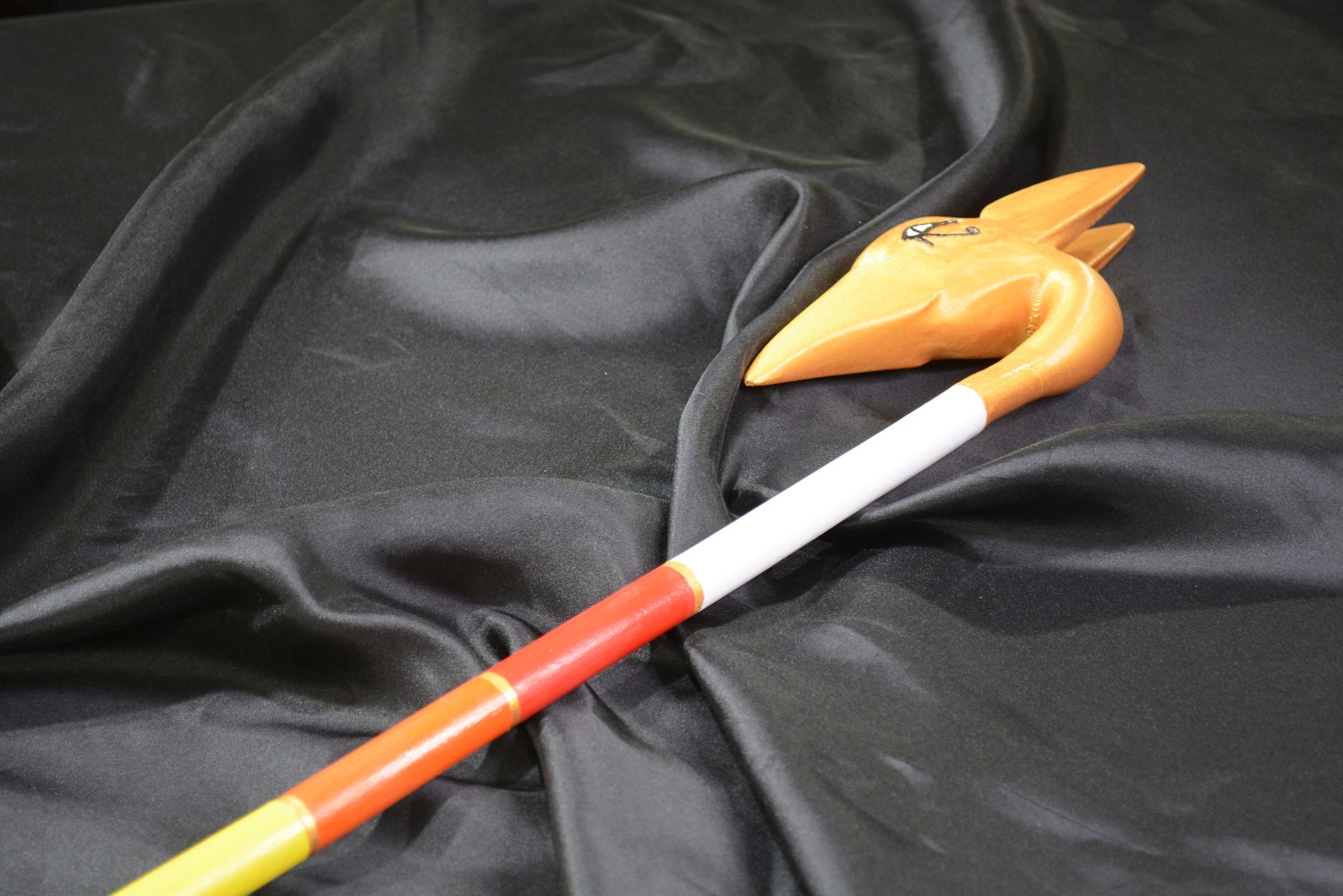 The Phoenix Wand golden Dawn - Etsy