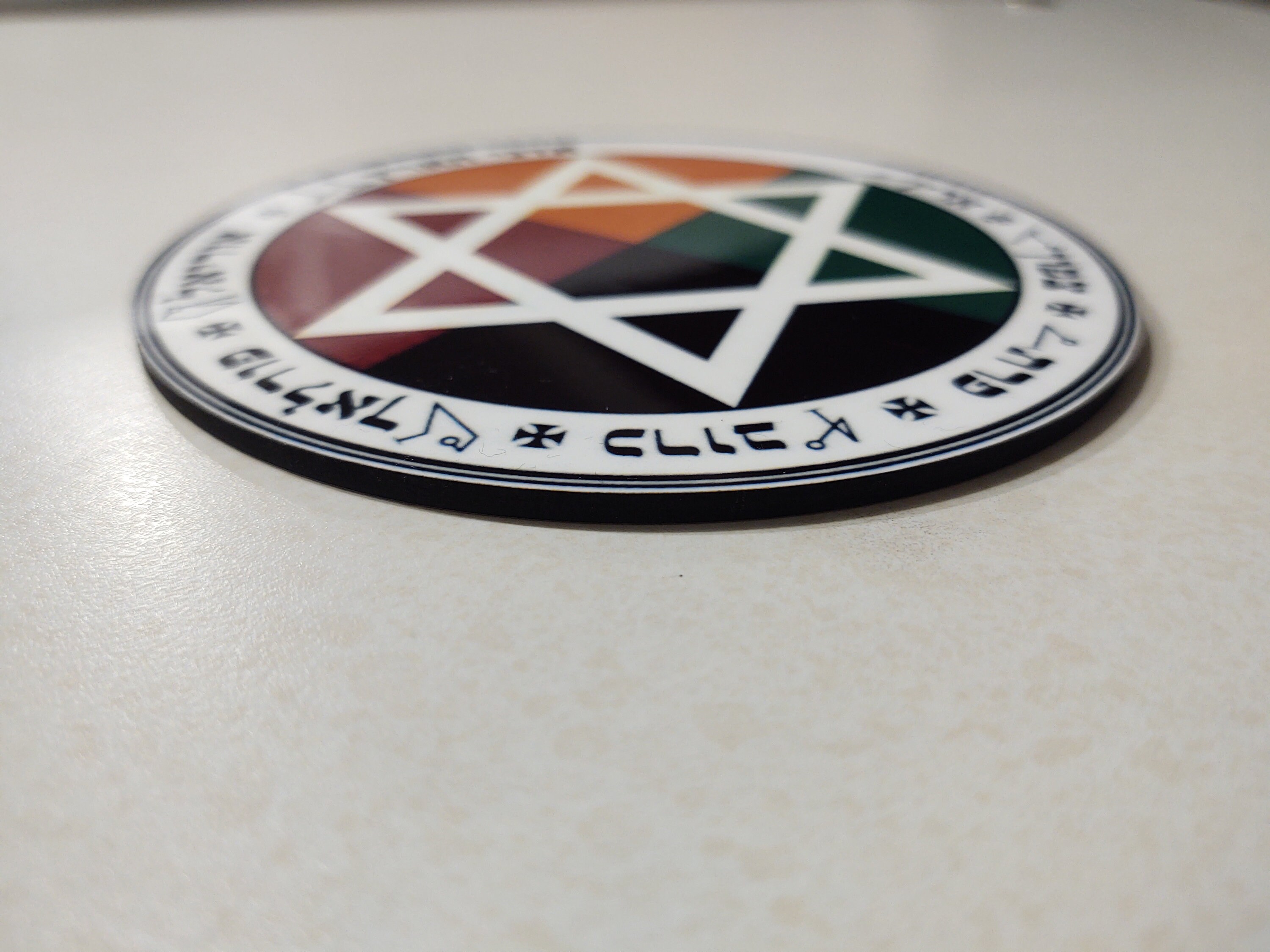 Golden Dawn Earth Pentacle - Etsy