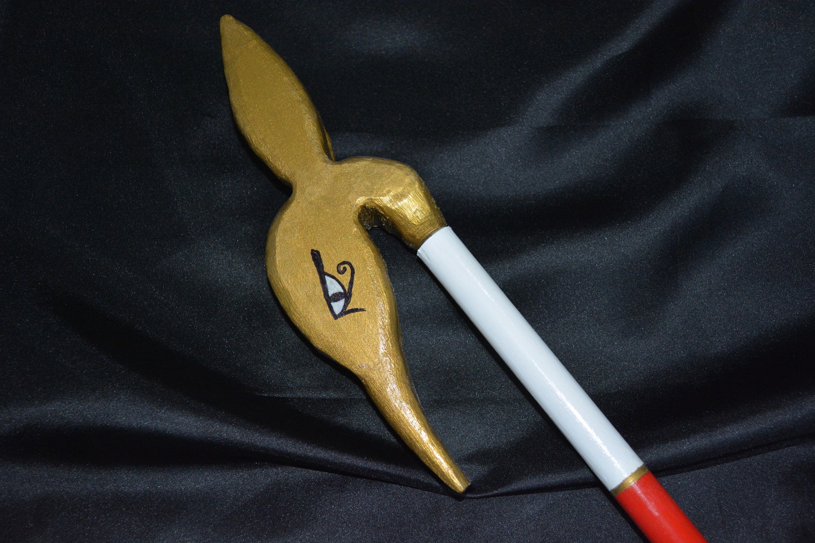 The Phoenix Wand golden Dawn | Etsy