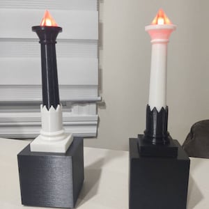 The Pillars (mini Version). Representation of the Columns of the Temple ...