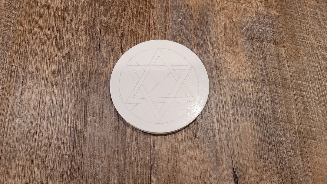 Golden Dawn Earth Pentacle Unfinished - Etsy