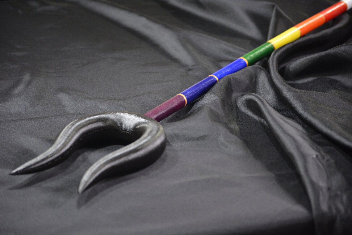 The Phoenix Wand golden Dawn - Etsy