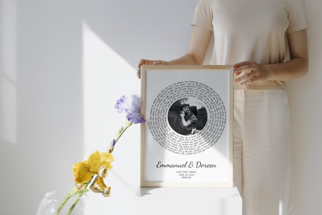 Personalisiertes Lied Geschenk für Paare Hochzeitsgeschenk - Etsy.de