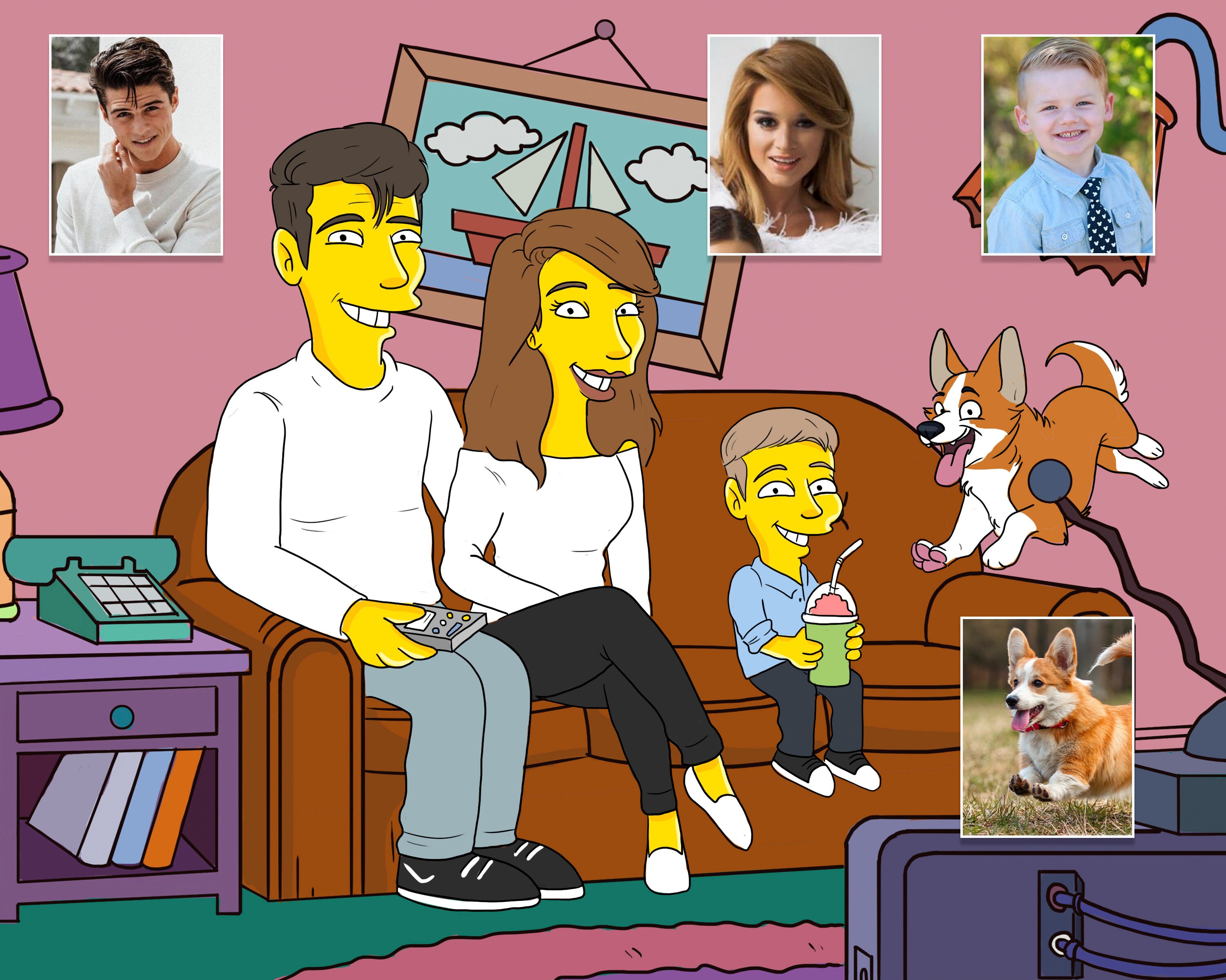 The Simpsons Family Characters