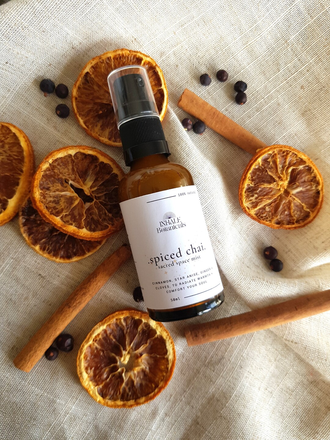 Spiced Chai Sacred Space Mist, Winter Room Spray, Aura Mist, Ritual ...