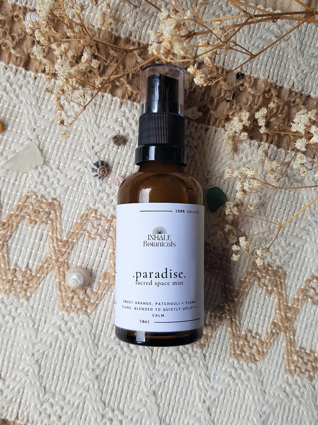 Paradise Sacred Space Mist, Meditation, Aura Mist, Ritual, Smudge Spray ...