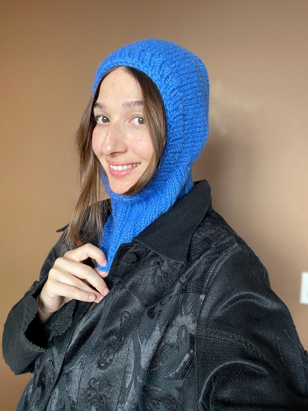 Hand Knit Mohair Balaclava, Ready to Ship Gift, Christmas Gift ...