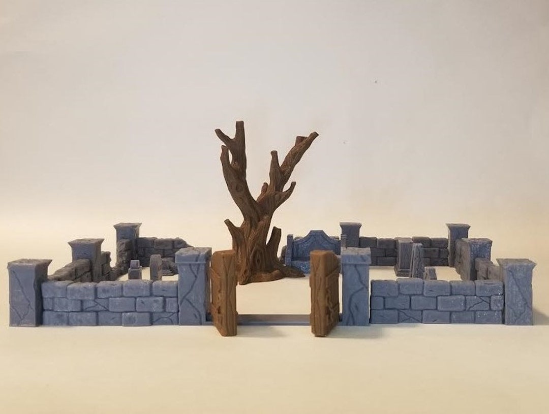 Graveyard Set - Etsy