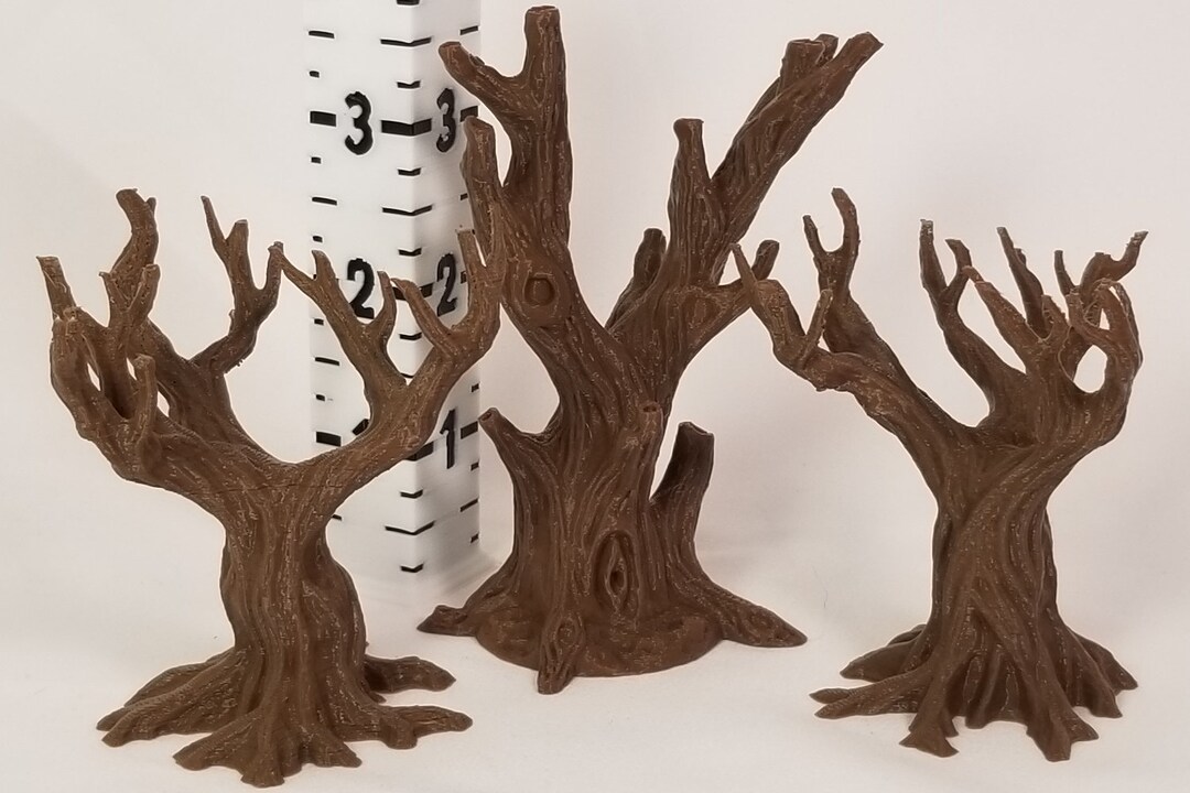 3D Printed Old Tree, Tabletop RPG Terrain - Etsy