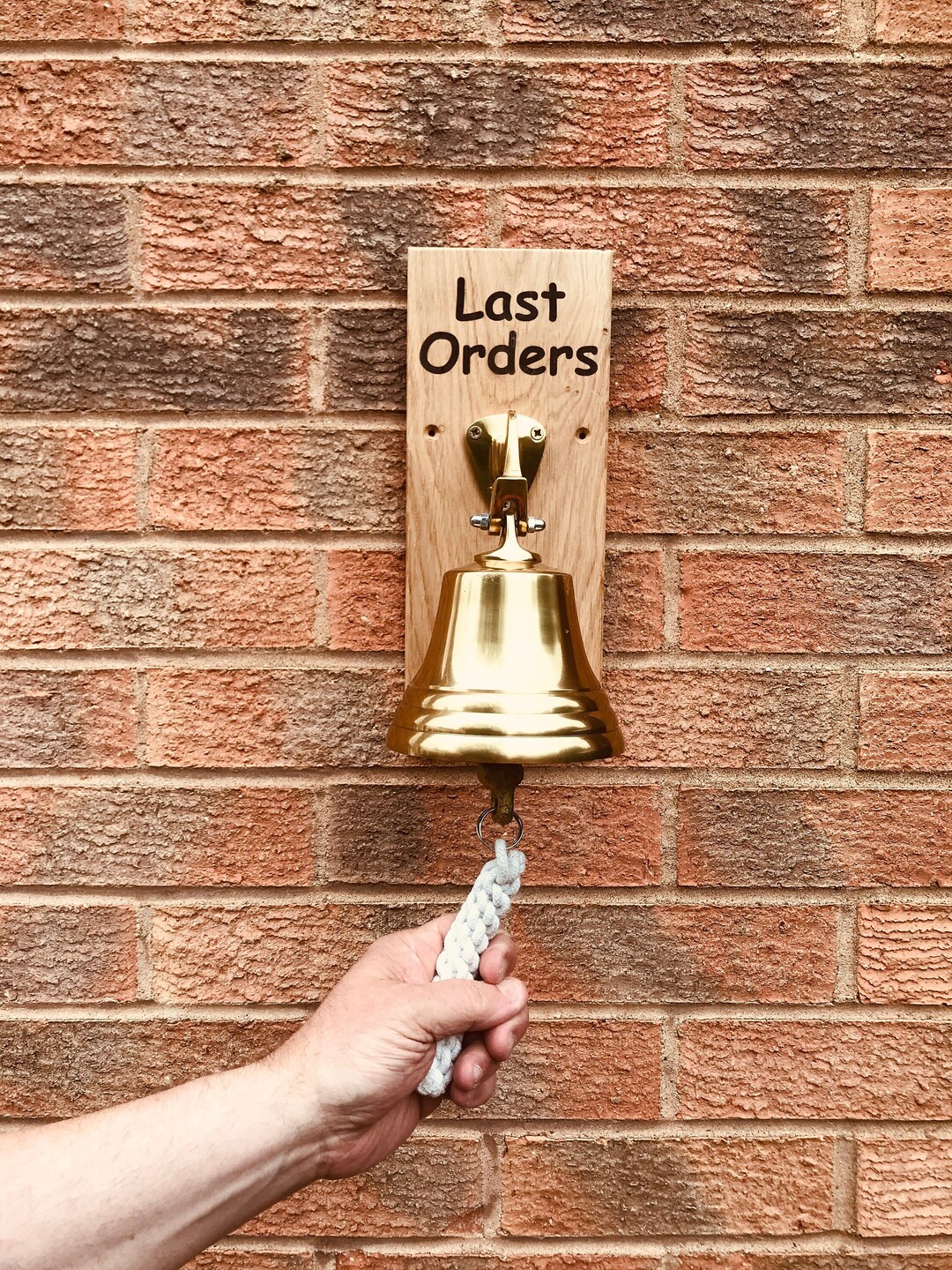 Personalised Last Orders Bell Home Bar Accessories Mancave - Etsy UK