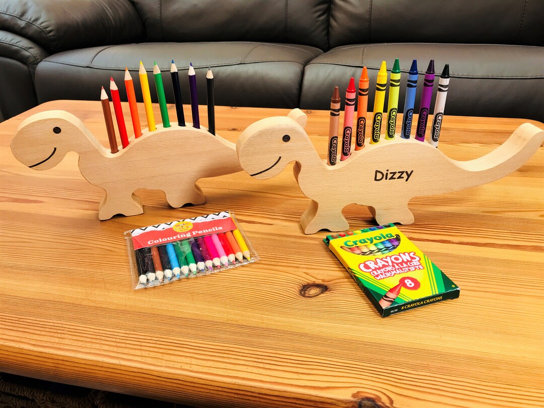 Kids Pencil/crayon Holder, Cute Desk Accessory, Pen Pot, Desk Organizer ...