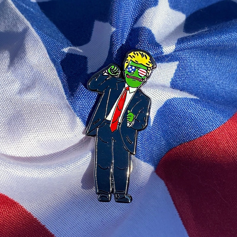 President Trump Lapel Pin - Etsy