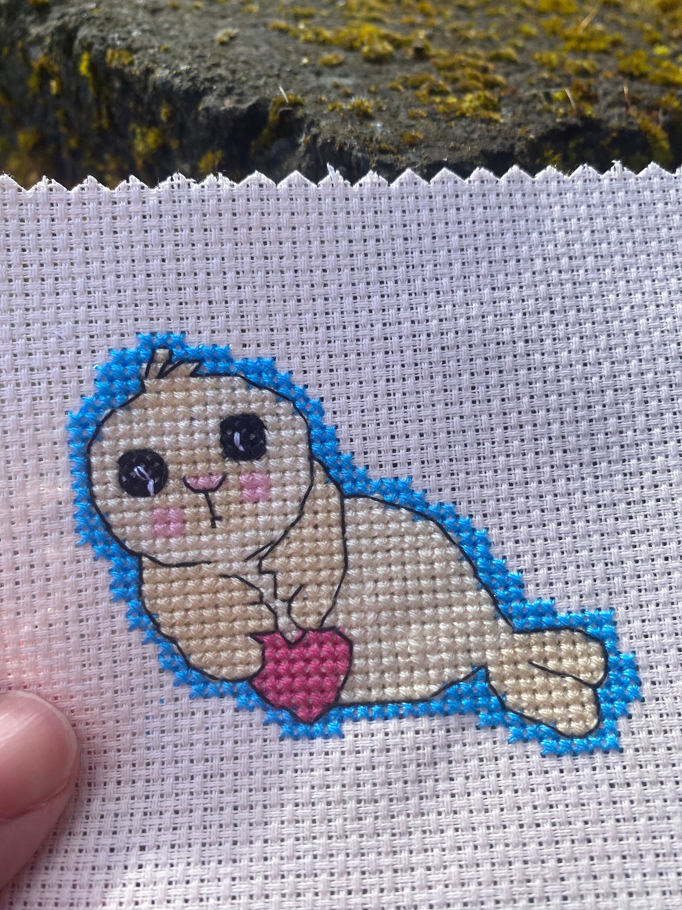 Seal Pup Cross Stitch Pattern, Baby Seal Cross Stitch Pattern, Cute ...