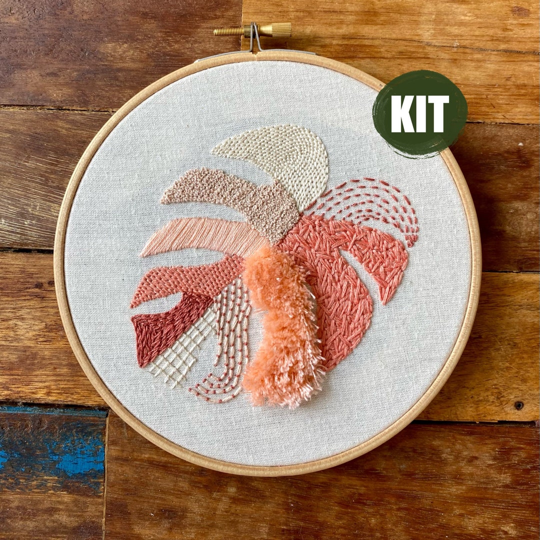 Embroidery Stitch Sampler, Beginners Embroidery Kit, Needlepoint Kits ...