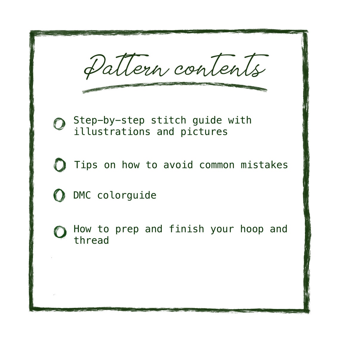 PDF Pattern Embroidery Mid Century Modern Embroidery Design | Etsy