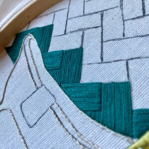 PDF Pattern | Intermediate Embroidery Design, Advanced Embroidery ...
