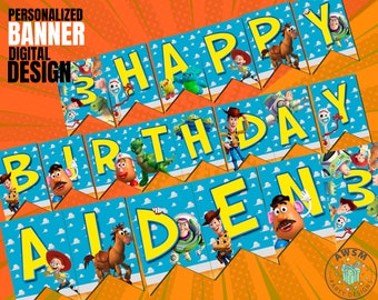 Toy Story Digital Banner - Etsy