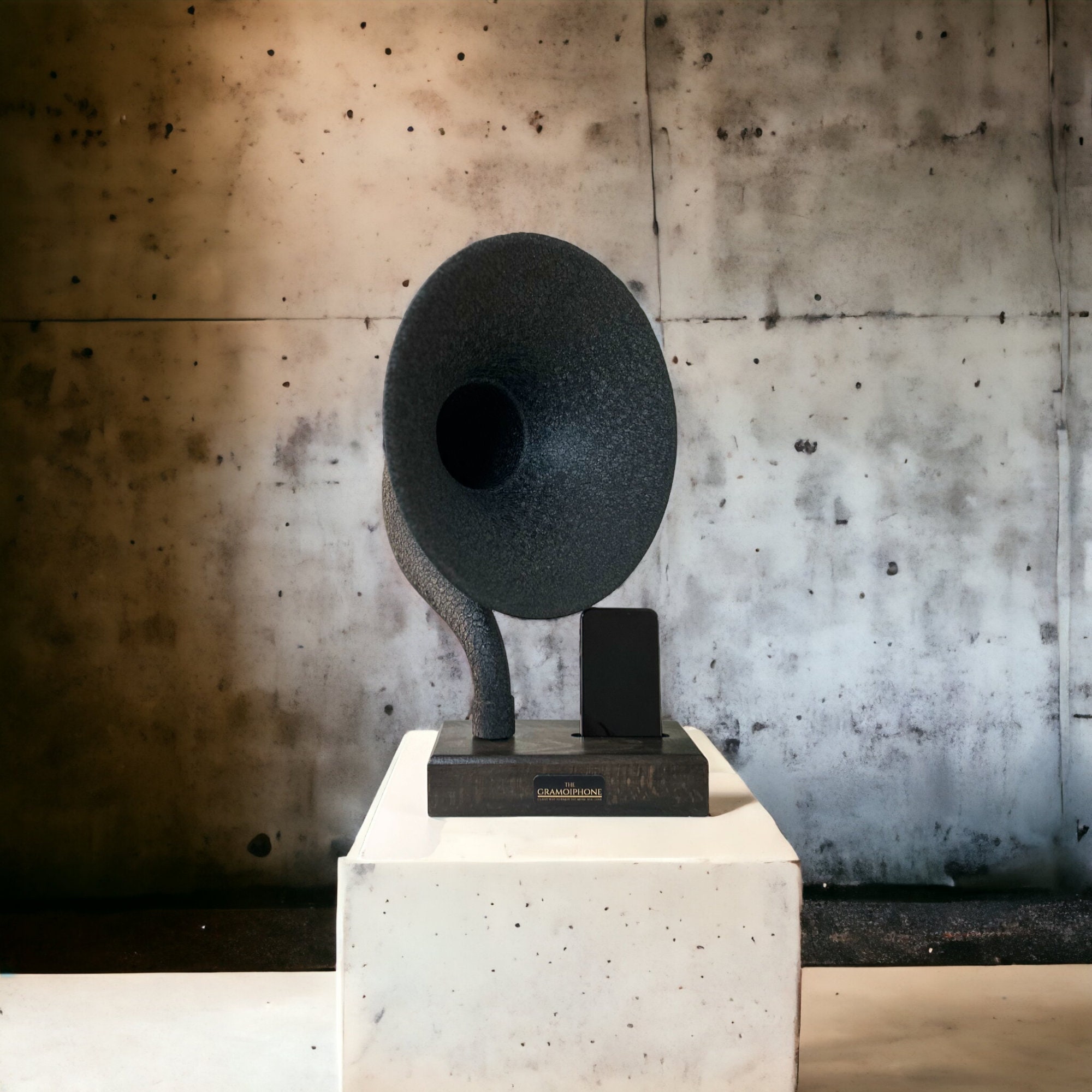 Acoustic iPhone Speaker, Gramophone iPhone Passive Speaker, Unique Home ...